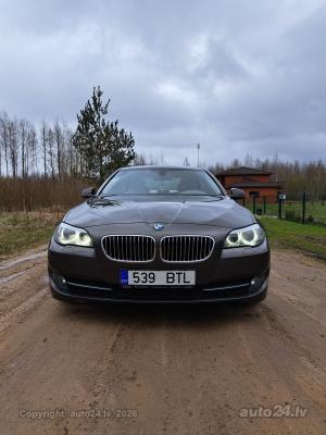 Brown BMW 5 Series 2013 in Tallinn, with an engine capacity of 2.00 L and mileage of 244 thousand km for 10900 €, photo 3 on AUTOMOTO.COM.LV