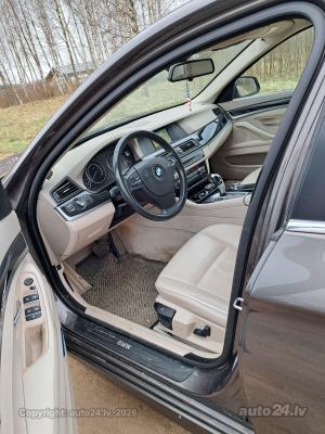Brown BMW 5 Series 2013 in Tallinn, with an engine capacity of 2.00 L and mileage of 244 thousand km for 10900 €, photo 4 on AUTOMOTO.COM.LV