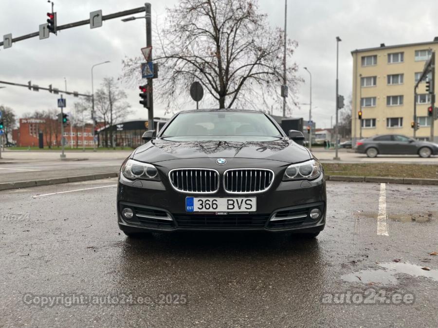 Brown BMW 5 Series 2014 in Tallinn, with an engine capacity of 2.00 L and mileage of 158 thousand km for 14900 €, photo 3 on AUTOMOTO.COM.LV