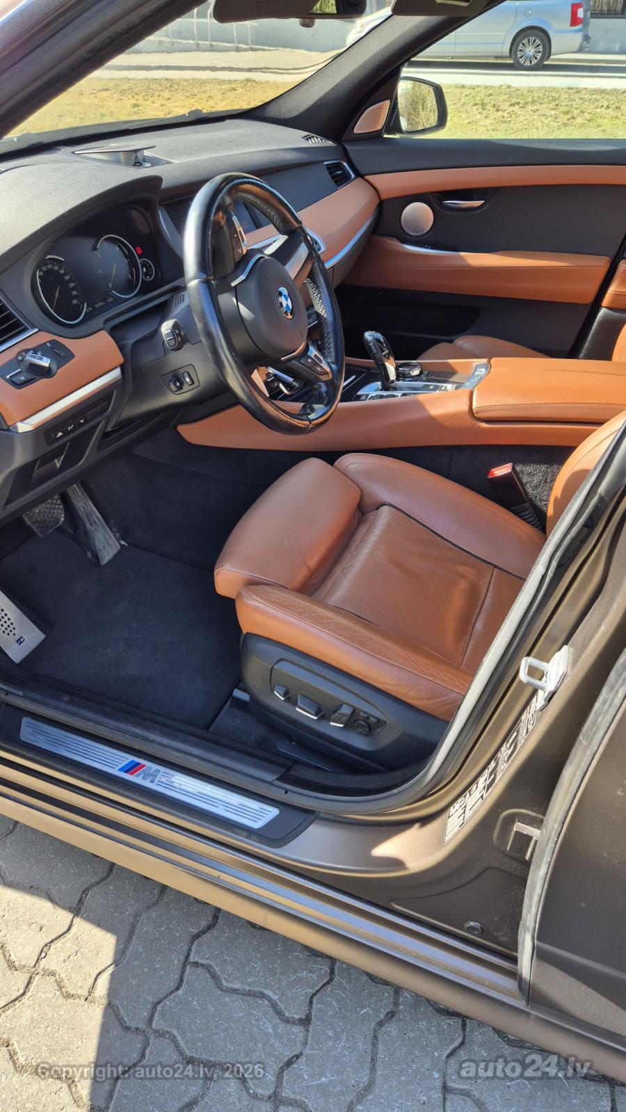 Brown BMW 5 Series 2014 in Keila, with an engine capacity of 3.00 L and mileage of 127 thousand km for 18500 €, photo 10 on AUTOMOTO.COM.LV