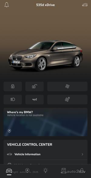 Brown BMW 5 Series 2014 in Keila, with an engine capacity of 3.00 L and mileage of 127 thousand km for 18500 €, photo 22 on AUTOMOTO.COM.LV