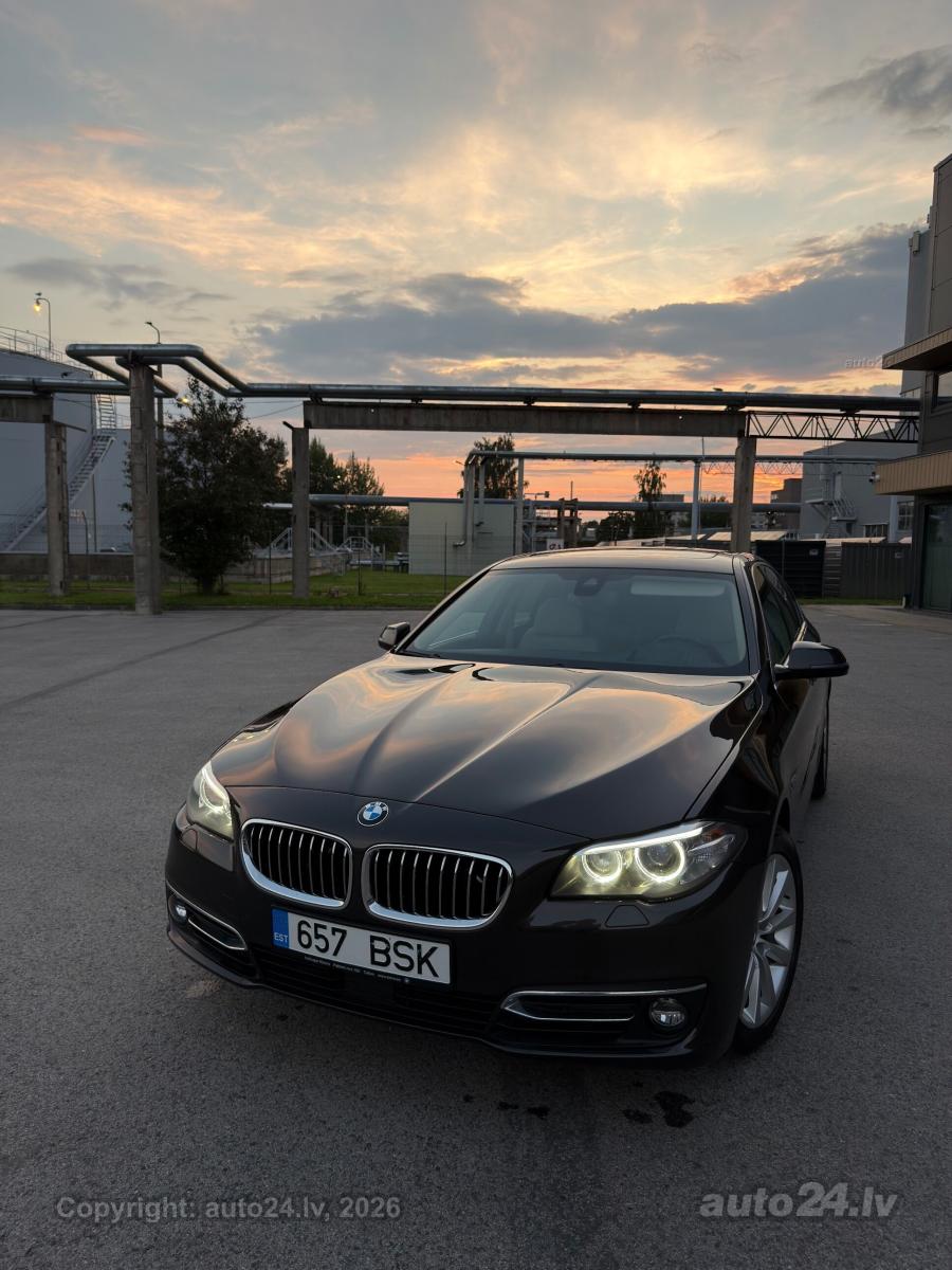 Brūns BMW 5 Series 2015 Tallina, ar dzinēja tilpumu 3.00 L un nobraukumu 235 tūkst. km par 14300 €, foto 1 vietnē AUTOMOTO.COM.LV