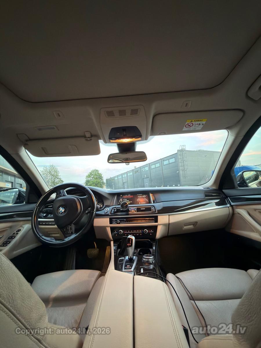 Brūns BMW 5 Series 2015 Tallina, ar dzinēja tilpumu 3.00 L un nobraukumu 235 tūkst. km par 14300 €, foto 8 vietnē AUTOMOTO.COM.LV