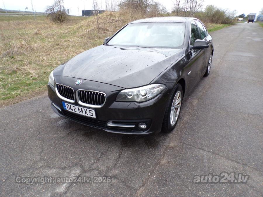 Brown BMW 5 Series 2016 in Tallinn, with an engine capacity of 2.00 L and mileage of 177 thousand km for 15300 €, photo 1 on AUTOMOTO.COM.LV