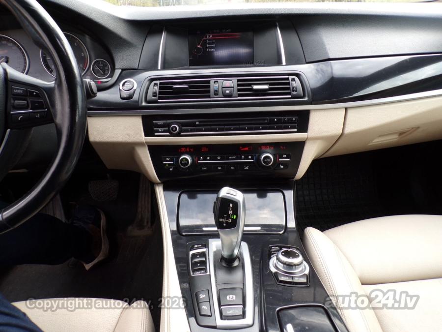 Brown BMW 5 Series 2016 in Tallinn, with an engine capacity of 2.00 L and mileage of 177 thousand km for 15300 €, photo 4 on AUTOMOTO.COM.LV