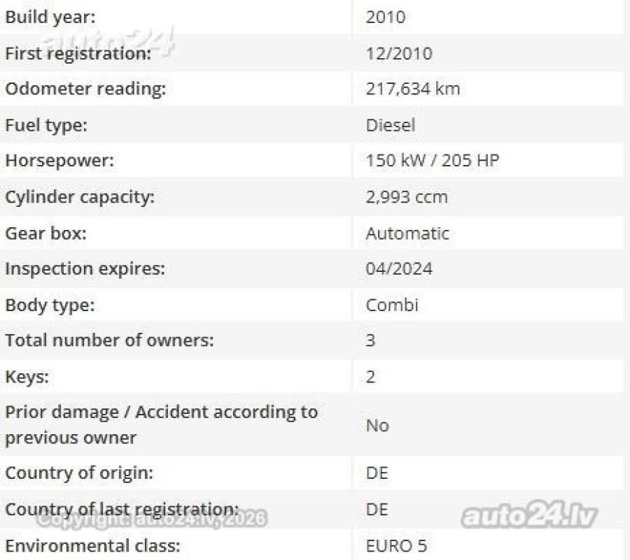 Коричневый БМВ 5 Серия 2010 в Таллин, объемом двигателя 3.00 л и пробегом 217 тыс. км за 9380 €, фото 30 на AUTOMOTO.COM.LV