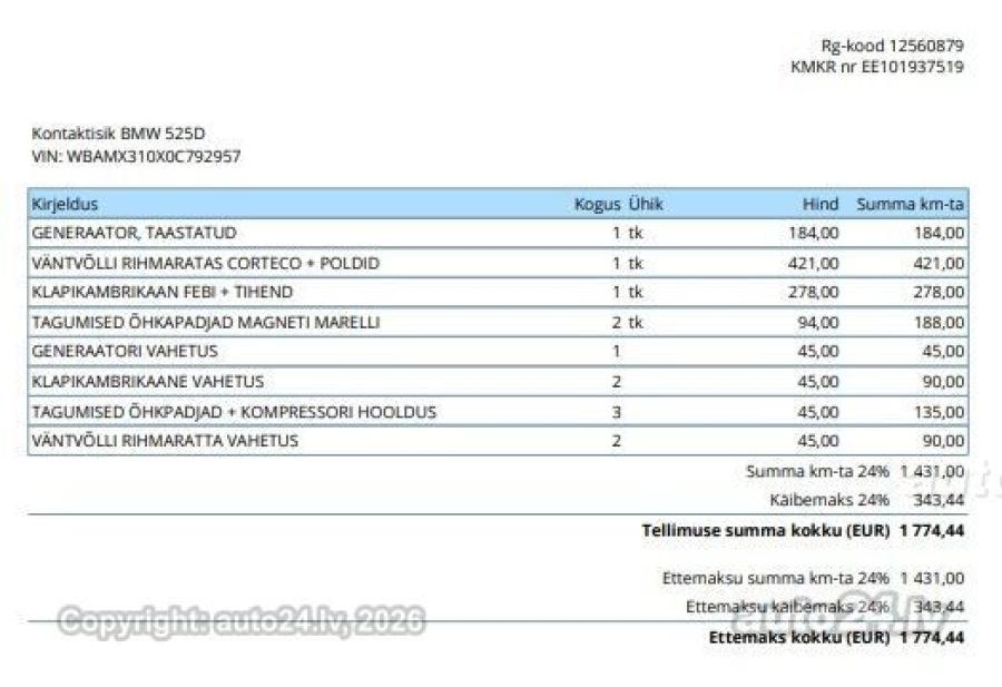 Коричневый БМВ 5 Серия 2010 в Таллин, объемом двигателя 3.00 л и пробегом 217 тыс. км за 9380 €, фото 31 на AUTOMOTO.COM.LV