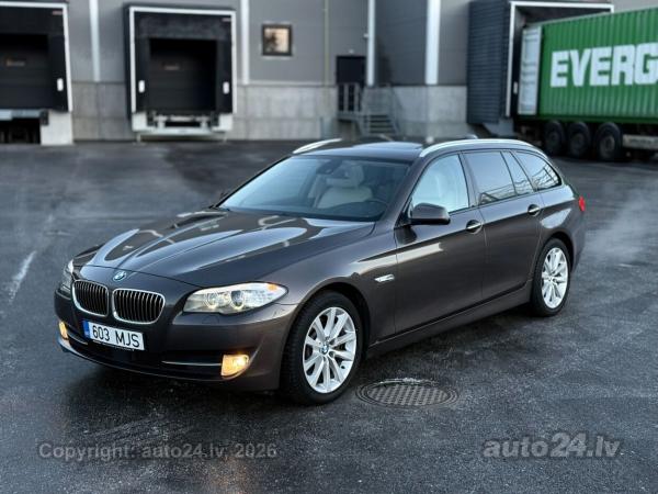 Brūns BMW 5 Series 2011 Tallina, ar dzinēja tilpumu 2.00 L un nobraukumu 207 tūkst. km par 11490 €, foto 1 vietnē AUTOMOTO.COM.LV