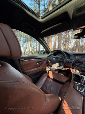Brown BMW 5 Series 2011 in Tallinn, with an engine capacity of 2.00 L and mileage of 338 thousand km for 12000 €, photo 18 on AUTOMOTO.COM.LV