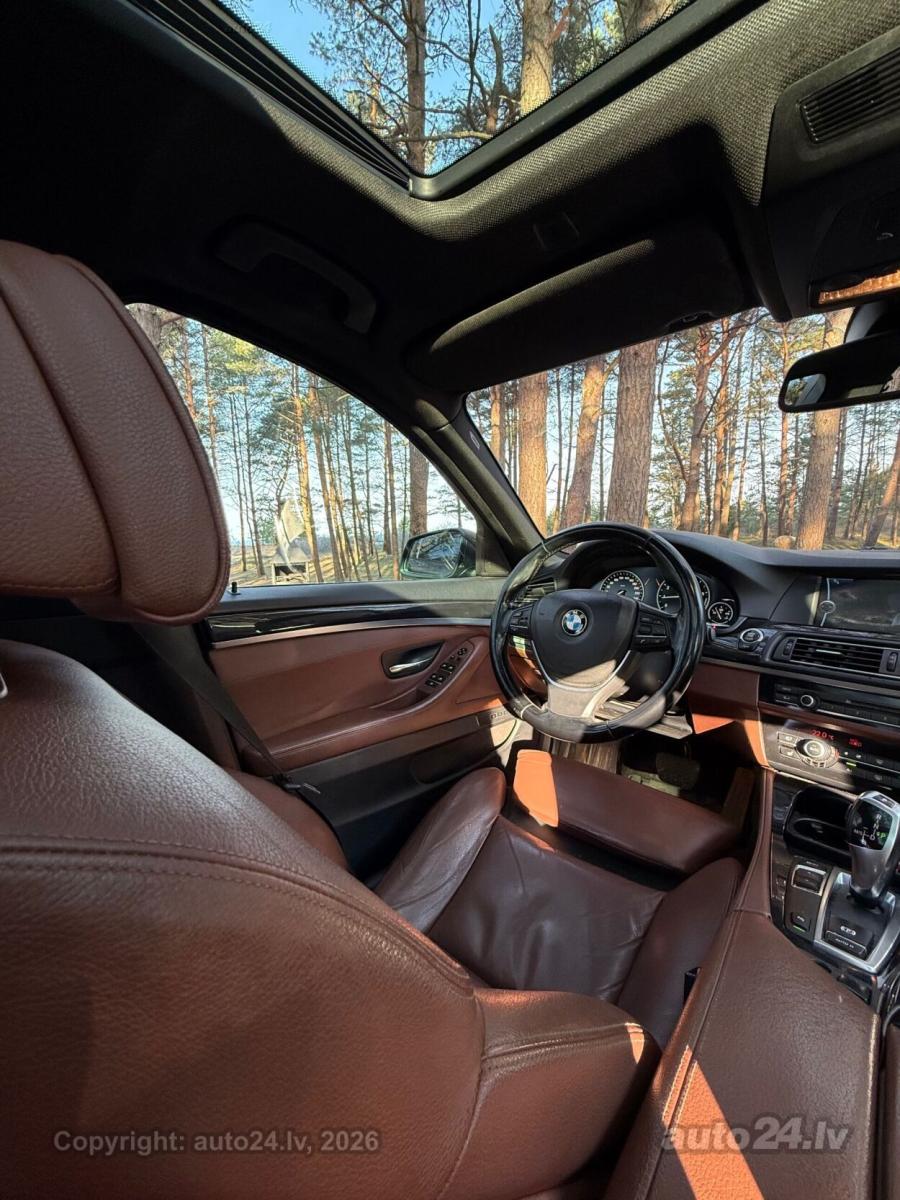 Brown BMW 5 Series 2011 in Tallinn, with an engine capacity of 2.00 L and mileage of 338 thousand km for 12000 €, photo 18 on AUTOMOTO.COM.LV