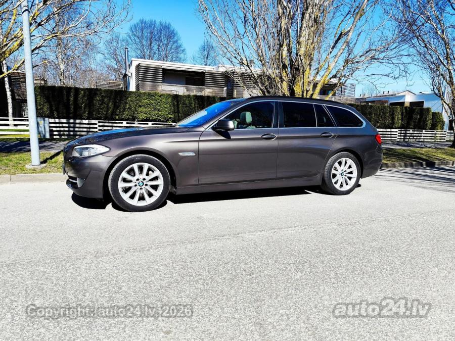Brown BMW 5 Series 2011 in Tallinn, with an engine capacity of 3.00 L and mileage of 217 thousand km for 8900 €, photo 4 on AUTOMOTO.COM.LV