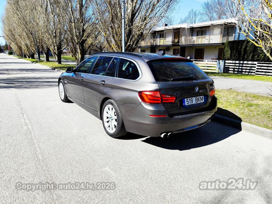 Brown BMW 5 Series 2011 in Tallinn, with an engine capacity of 3.00 L and mileage of 217 thousand km for 8900 €, photo 5 on AUTOMOTO.COM.LV