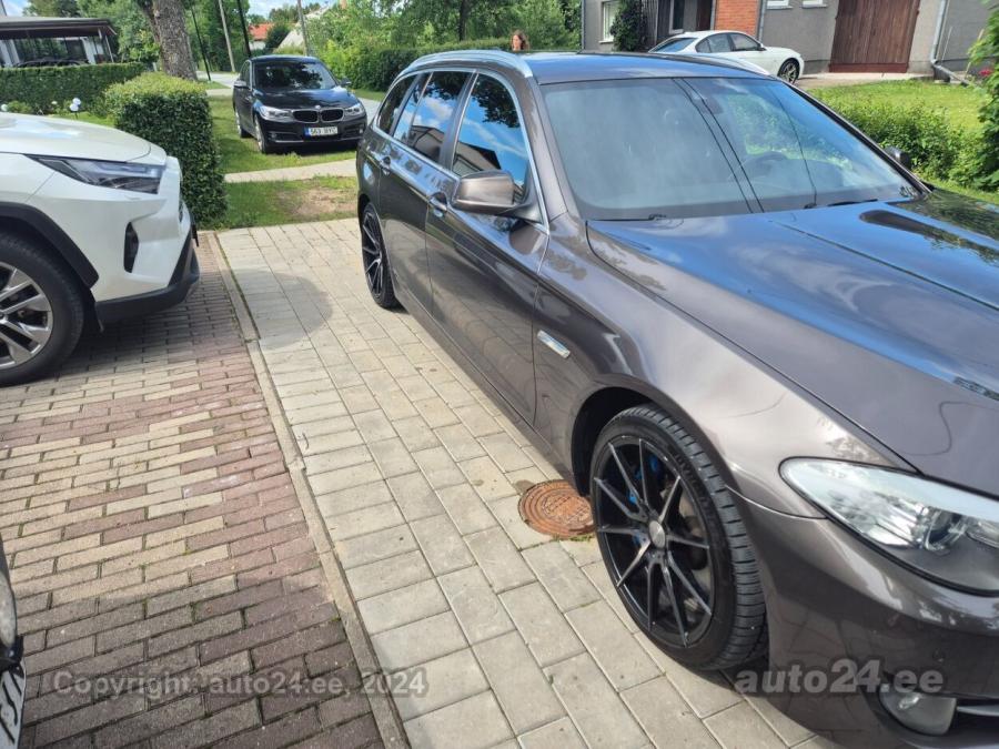 Brown BMW 5 Series 2012 in Tallinn, with an engine capacity of 3.00 L and mileage of 360 thousand km for 11000 €, photo 4 on AUTOMOTO.COM.LV