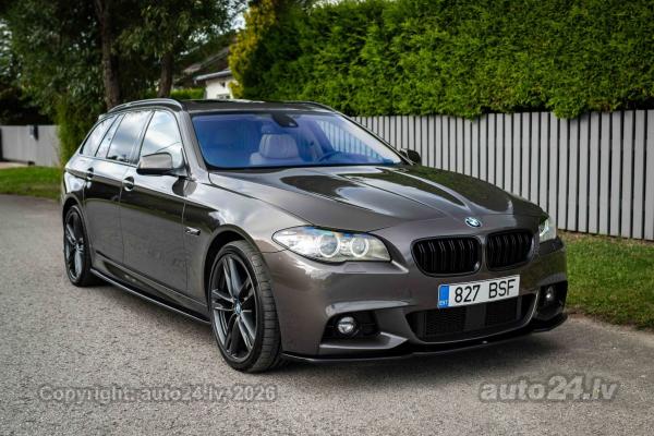 Brown BMW 5 Series 2012 in Tallinn, with an engine capacity of 3.00 L and mileage of 418 thousand km for 9900 €, photo 1 on AUTOMOTO.COM.LV