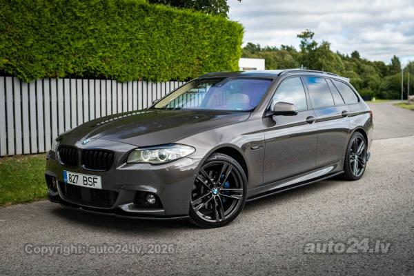 Brown BMW 5 Series 2012 in Tallinn, with an engine capacity of 3.00 L and mileage of 418 thousand km for 9900 €, photo 5 on AUTOMOTO.COM.LV