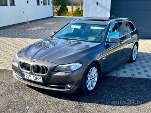 Brown BMW 5 Series 2013 in Rakvere, with an engine capacity of 2.00 L and mileage of 320 thousand km for 11500 €, photo  on AUTOMOTO.COM.LV