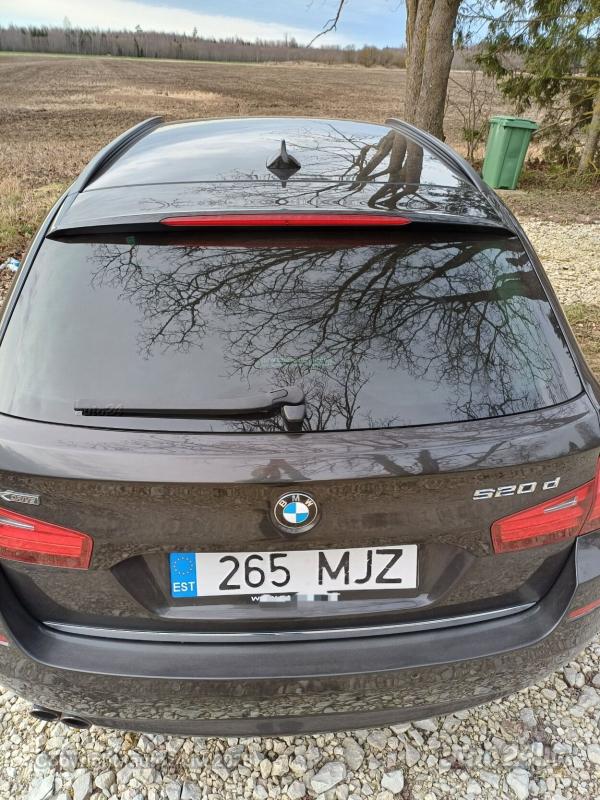 Brown BMW 5 Series 2013 in Paide, with an engine capacity of 2.00 L and mileage of 274 thousand km for 9500 €, photo 4 on AUTOMOTO.COM.LV