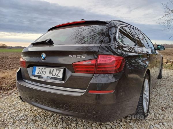 Brown BMW 5 Series 2013 in Paide, with an engine capacity of 2.00 L and mileage of 274 thousand km for 9500 €, photo 6 on AUTOMOTO.COM.LV