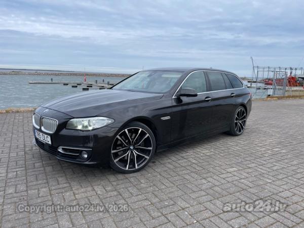Brown BMW 5 Series 2014 in Tallinn, with an engine capacity of 3.00 L and mileage of 231 thousand km for 16900 €, photo 2 on AUTOMOTO.COM.LV