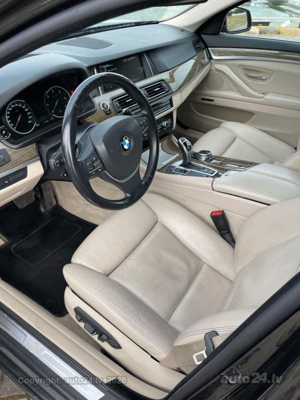 Brown BMW 5 Series 2014 in Tallinn, with an engine capacity of 3.00 L and mileage of 231 thousand km for 16900 €, photo 8 on AUTOMOTO.COM.LV