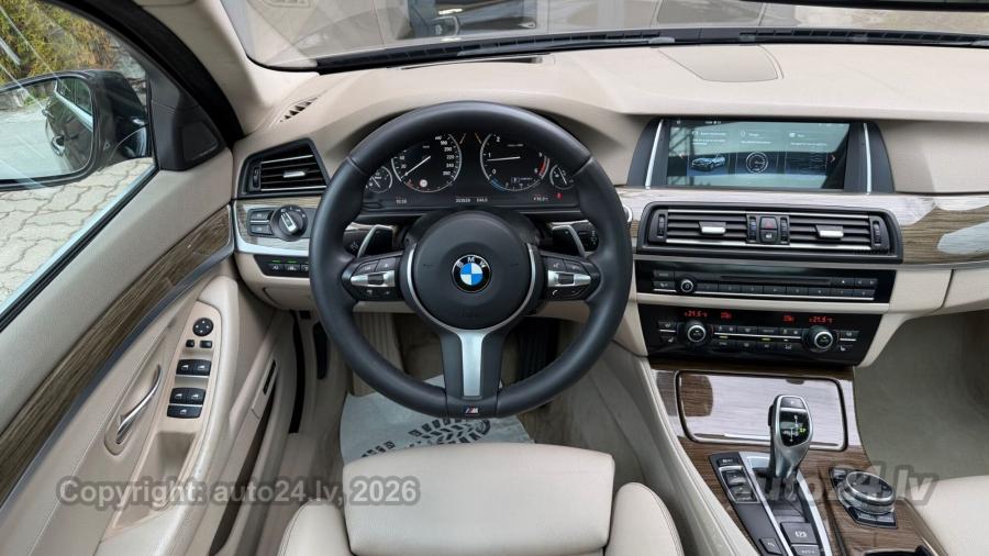 Brown BMW 5 Series 2014 in Tallinn, with an engine capacity of 3.00 L and mileage of 354 thousand km for 11990 €, photo 3 on AUTOMOTO.COM.LV