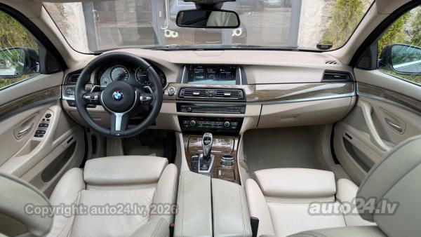 Brown BMW 5 Series 2014 in Tallinn, with an engine capacity of 3.00 L and mileage of 354 thousand km for 11990 €, photo 3 on AUTOMOTO.COM.LV