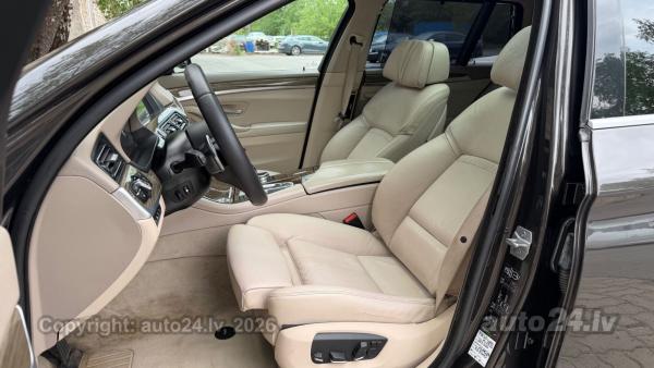 Brown BMW 5 Series 2014 in Tallinn, with an engine capacity of 3.00 L and mileage of 354 thousand km for 11990 €, photo 9 on AUTOMOTO.COM.LV
