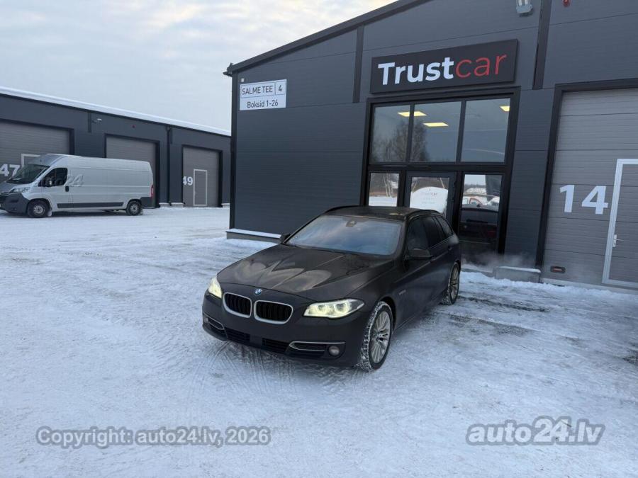 Brūns BMW 5 Series 2015 Pērnava, ar dzinēja tilpumu 3.00 L un nobraukumu 280 tūkst. km par 13500 €, foto 1 vietnē AUTOMOTO.COM.LV