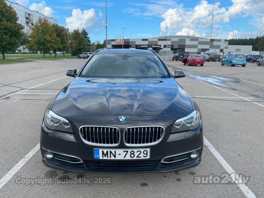 Brūns BMW 5 Series 2015 Rīga, ar dzinēja tilpumu 3.00 L un nobraukumu 197 tūkst. km par 12900 €, foto 6 vietnē AUTOMOTO.COM.LV