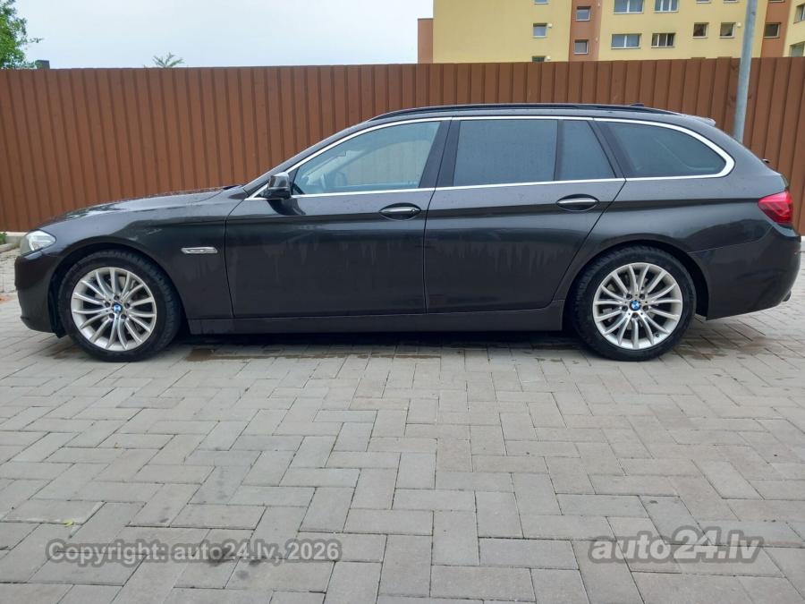 Brown BMW 5 Series 2015 in Tallinn, with an engine capacity of 2.00 L and mileage of 330 thousand km for 9700 €, photo 7 on AUTOMOTO.COM.LV
