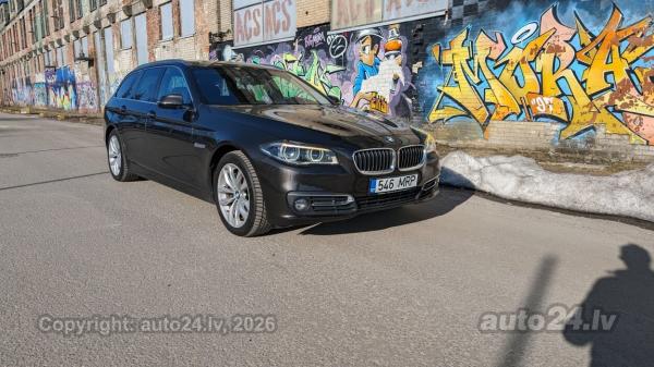 Brown BMW 5 Series 2016 in Tallinn, with an engine capacity of 3.00 L and mileage of 233 thousand km for 13900 €, photo 1 on AUTOMOTO.COM.LV