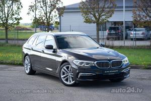 Brown BMW 5 Series 2017 in Tartu, with an engine capacity of 3.00 L and mileage of 125 thousand km for 24900 €, photo  on AUTOMOTO.COM.LV