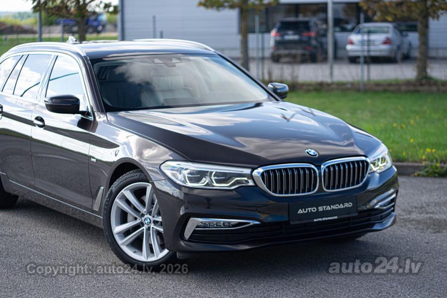 Brown BMW 5 Series 2017 in Tartu, with an engine capacity of 3.00 L and mileage of 125 thousand km for 24900 €, photo 3 on AUTOMOTO.COM.LV