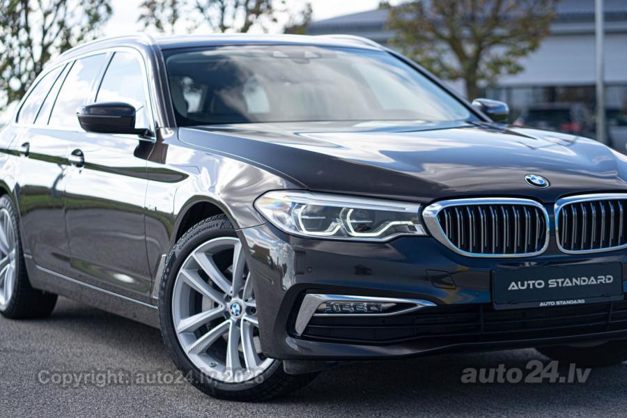 Brown BMW 5 Series 2017 in Tartu, with an engine capacity of 3.00 L and mileage of 125 thousand km for 24900 €, photo 4 on AUTOMOTO.COM.LV