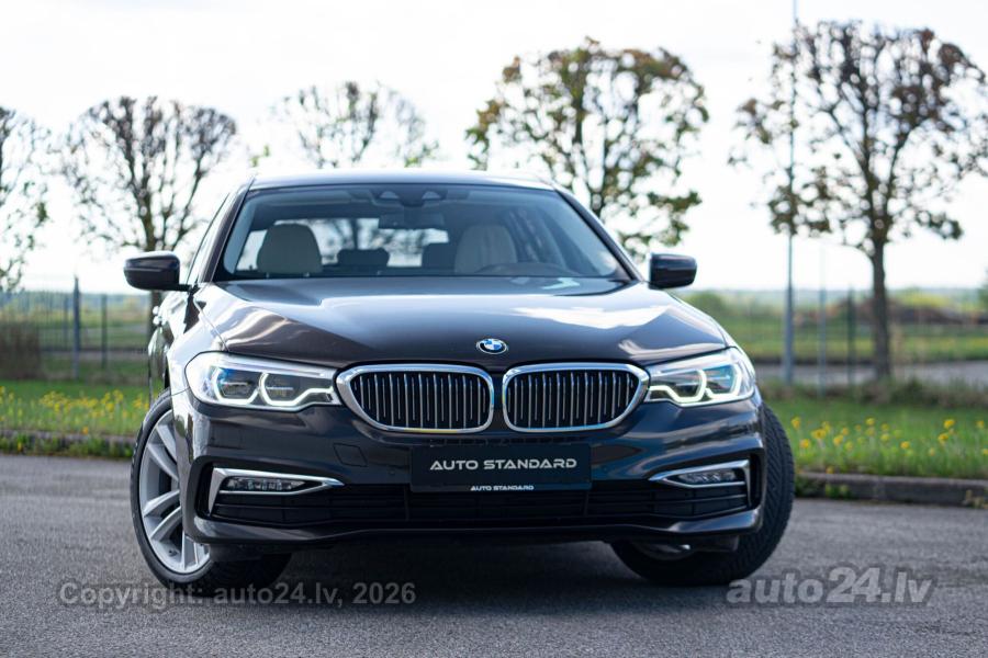 Brown BMW 5 Series 2017 in Tartu, with an engine capacity of 3.00 L and mileage of 125 thousand km for 24900 €, photo 5 on AUTOMOTO.COM.LV