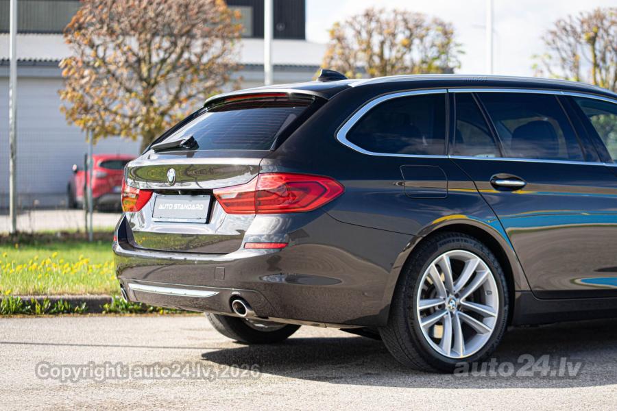 Brown BMW 5 Series 2017 in Tartu, with an engine capacity of 3.00 L and mileage of 125 thousand km for 24900 €, photo 8 on AUTOMOTO.COM.LV