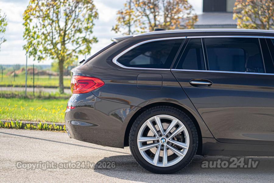 Brown BMW 5 Series 2017 in Tartu, with an engine capacity of 3.00 L and mileage of 125 thousand km for 24900 €, photo 9 on AUTOMOTO.COM.LV