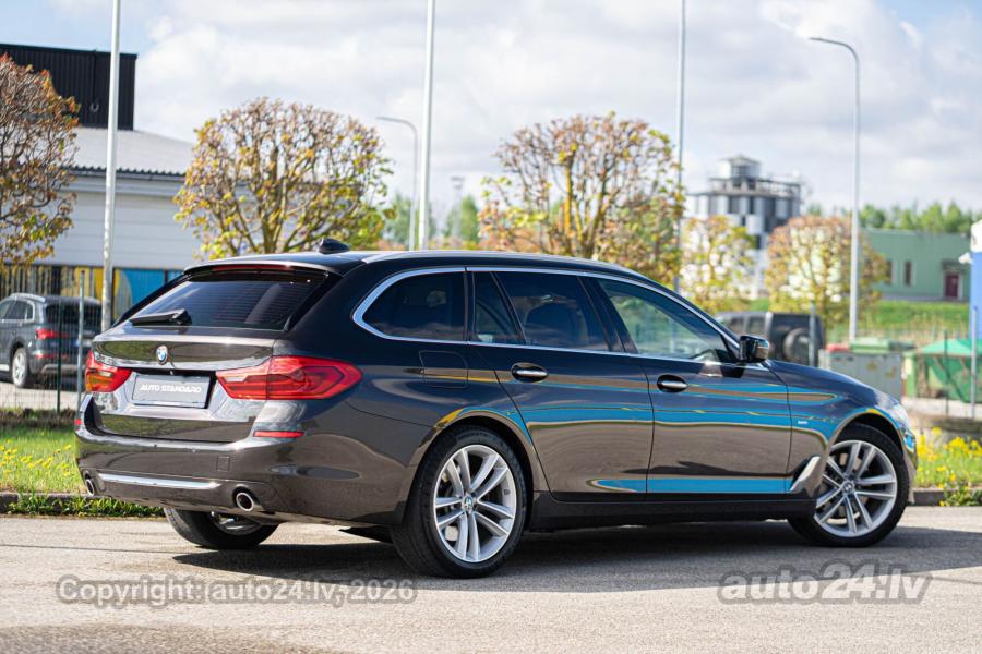 Brown BMW 5 Series 2017 in Tartu, with an engine capacity of 3.00 L and mileage of 125 thousand km for 24900 €, photo 10 on AUTOMOTO.COM.LV