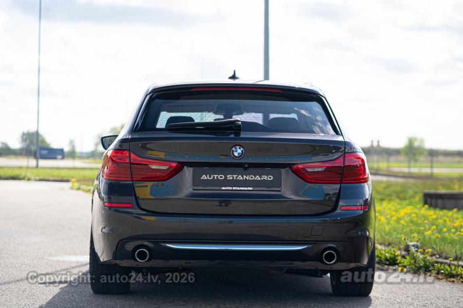 Brown BMW 5 Series 2017 in Tartu, with an engine capacity of 3.00 L and mileage of 125 thousand km for 24900 €, photo 11 on AUTOMOTO.COM.LV