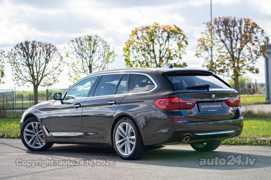 Brown BMW 5 Series 2017 in Tartu, with an engine capacity of 3.00 L and mileage of 125 thousand km for 24900 €, photo 12 on AUTOMOTO.COM.LV