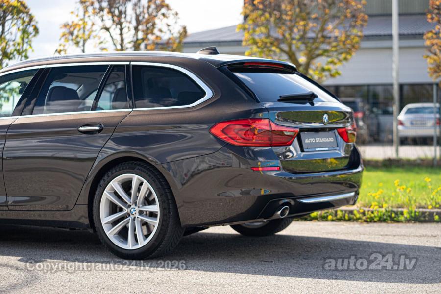 Brown BMW 5 Series 2017 in Tartu, with an engine capacity of 3.00 L and mileage of 125 thousand km for 24900 €, photo 13 on AUTOMOTO.COM.LV