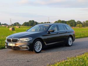 Brown BMW 5 Series 2017 in Tallinn, with an engine capacity of 2.00 L and mileage of 225 thousand km for 18999 €, photo 1 on AUTOMOTO.COM.LV