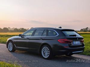 Brown BMW 5 Series 2017 in Tallinn, with an engine capacity of 2.00 L and mileage of 225 thousand km for 18999 €, photo 5 on AUTOMOTO.COM.LV