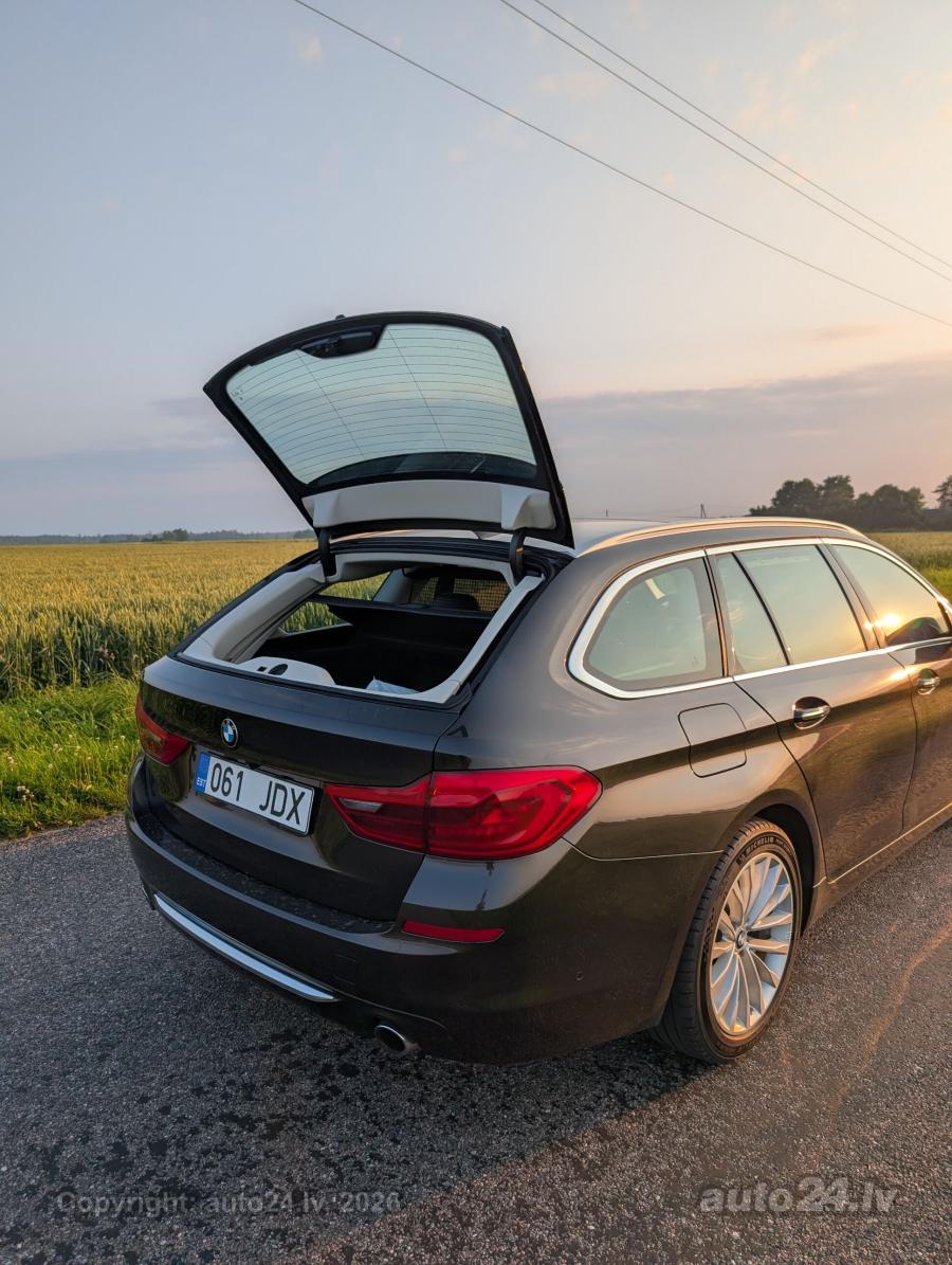 Brown BMW 5 Series 2017 in Tallinn, with an engine capacity of 2.00 L and mileage of 225 thousand km for 18999 €, photo 19 on AUTOMOTO.COM.LV