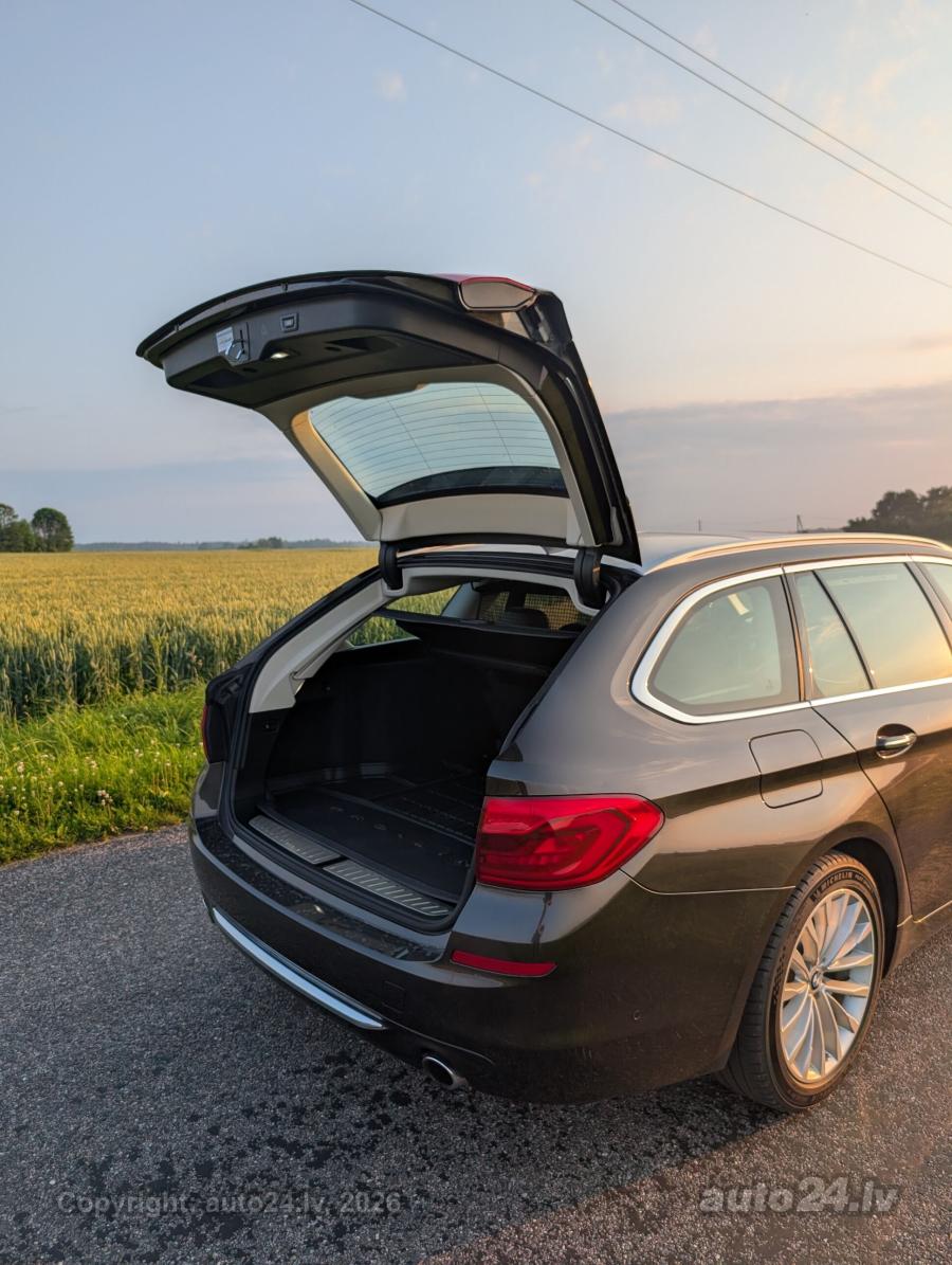 Brown BMW 5 Series 2017 in Tallinn, with an engine capacity of 2.00 L and mileage of 225 thousand km for 18999 €, photo 20 on AUTOMOTO.COM.LV
