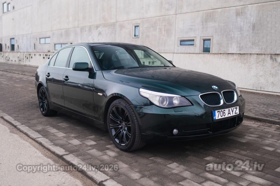 Zaļš BMW 5 Series 2004 Tallina, ar dzinēja tilpumu 2.20 L un nobraukumu 350 tūkst. km par 3100 €, foto 1 vietnē AUTOMOTO.COM.LV