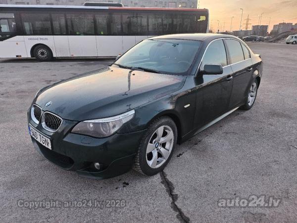 Green BMW 5 Series 2004 in Tallinn, with an engine capacity of 3.00 L and mileage of 510 thousand km for 4500 €, photo 5 on AUTOMOTO.COM.LV
