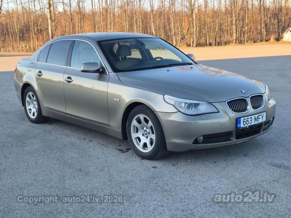 Zaļš BMW 5 Series 2006 Tallina, ar dzinēja tilpumu 2.50 L un nobraukumu 264 tūkst. km par 4500 €, foto 1 vietnē AUTOMOTO.COM.LV