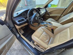 Green BMW 5 Series 2006 in Tallinn, with an engine capacity of 2.50 L and mileage of 264 thousand km for 4500 €, photo 10 on AUTOMOTO.COM.LV