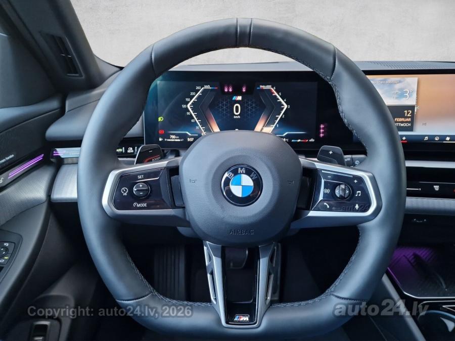 Pelēks BMW 5 Series 2024 Tallina, ar dzinēja tilpumu 2.00 L un nobraukumu 13 tūkst. km par 55500 €, foto 12 vietnē AUTOMOTO.COM.LV